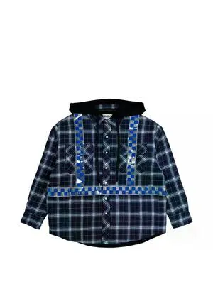 AWGE Checked Hooded Jacket