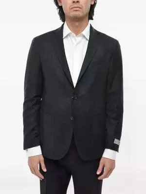 Corneliani Nino Danieli Single-breasted Blazer - Blue