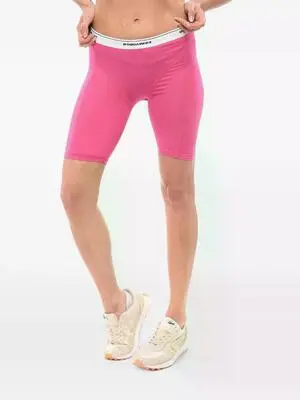Dsquared2 Logo-waistband Cycling Shorts - Pink