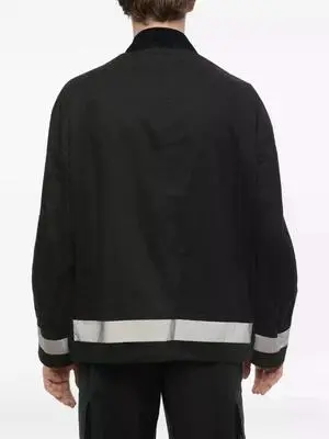 Neil Barrett Paneled Corduroy Collar Shirt Jacket