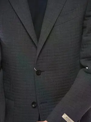 BEYMEN CLUB Quilted Wool Blazer