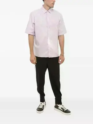 Neil Barrett Fairisle Thunderbolt Short-sleeve T-shirt