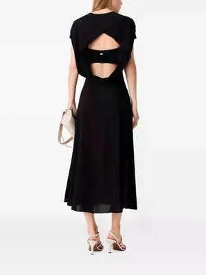 Maje Cowl-back Maxi Dress