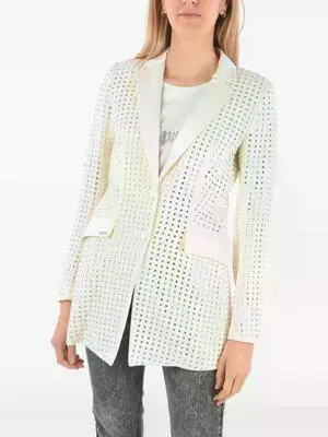 Philipp Plein Embellished Blazer - Neutrals