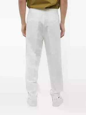 Neil Barrett Double-pleat Elasticated-waist Tapered Trousers