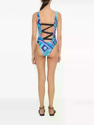 Emilio Pucci Vivara Print One-piece Swimsuit