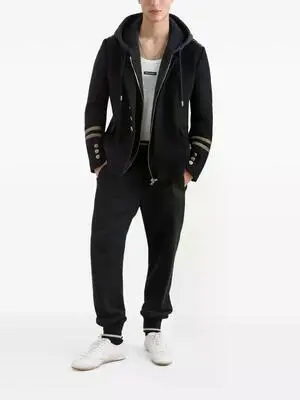 Dolce & Gabbana Cotton Jogging Trousers With Embroidery