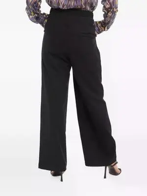 OBLÒ UNIQUE One-pleat Wide-leg Trousers