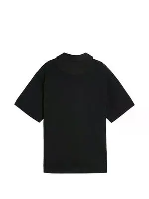 Simone Rocha Lace-up Rugby Polo Shirt