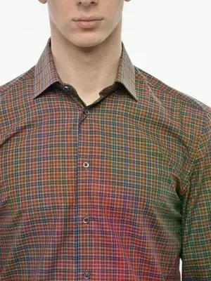 Corneliani Checked Slim-fit Shirt