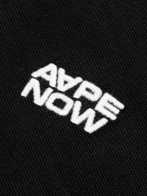AAPE BY *A BATHING APE Aapenow Moonface Logo Polo Shirt