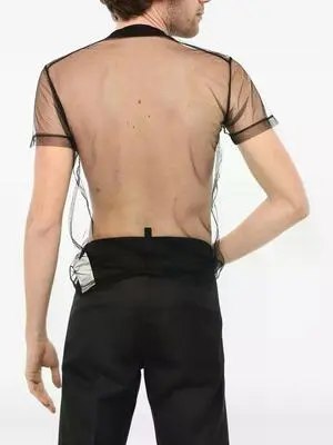 Dsquared2 Ruffled Tulle T-shirt