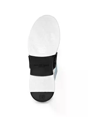 Philipp Plein Hexagon Logo-detail Panelled Sneakers