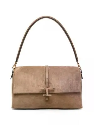 TOD'S T Timeless Shoulder Bag - Brown