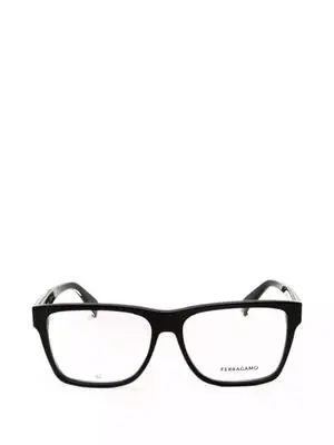 FERRAGAMO Square-frame Glasses - Black