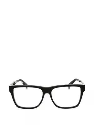 FERRAGAMO Square Frame Eyeglasses - Black