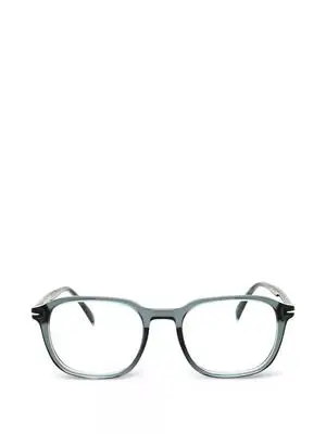 DB EYEWEAR BY DAVID BECKHAM Rectangle Frame Glasses - Grey