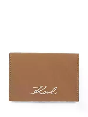 Karl Lagerfeld K/signature Bifold Wallet - Brown
