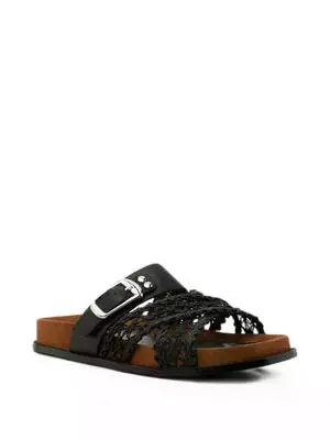 SERGIO MORETTI FIRENZE Buckle-fastening Sandals