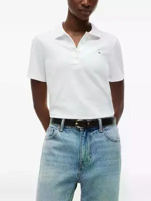 Tommy Hilfiger Piqué Polo Shirt With Embroidered Logo