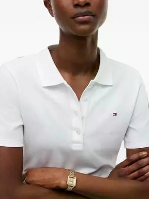 Tommy Hilfiger Piqué Polo Shirt With Embroidered Logo