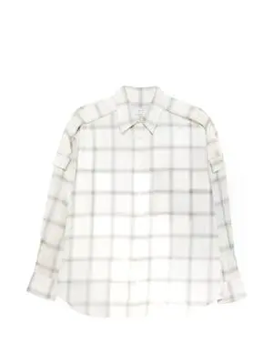IRO PARIS Check-pattern Button-down Shirt - Neutrals