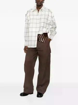 IRO PARIS Check-pattern Button-down Shirt