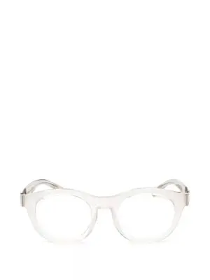 IC! BERLIN Round-frame Glasses - White