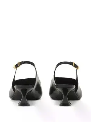 LANVIN Two-tone Pointed-toe Pumps