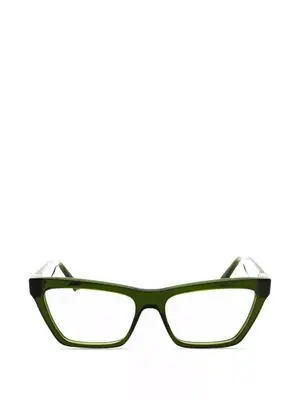 FERRAGAMO Logo Detail Eyeglasses - Green
