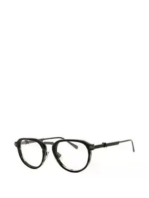 Philipp Plein Geometric Frame Eyeglasses
