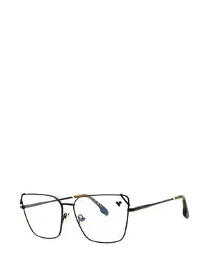 Victoria Beckham Geometric Frame Eyeglasses - Black