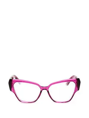 Philipp Plein Cat-eye Glasses - Pink