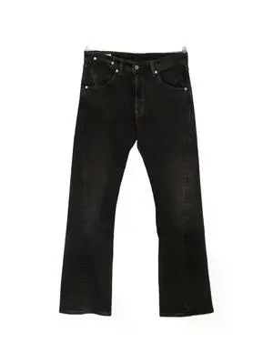 LEVI'S Logo-patch Straight-leg Jeans - Black