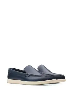 Clarks Bratton Leather Loafers