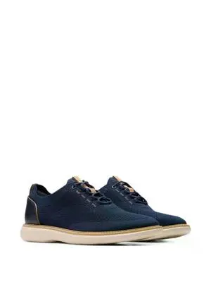 Clarks Brantin Knit Sneakers - Blue