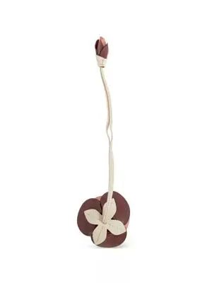Furla Allegra Floral Appliqué Keychain