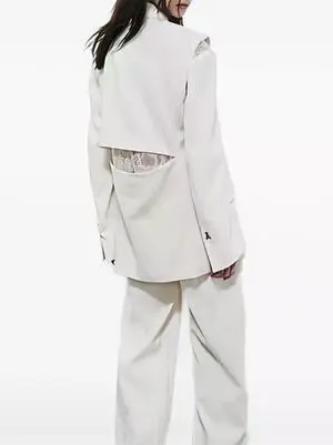 Patrizia Pepe Oversized Cut-out Blazer
