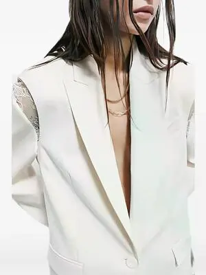 Patrizia Pepe Oversized Cut-out Blazer