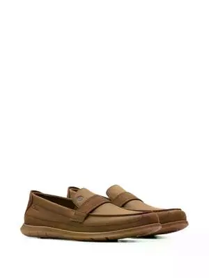 Clarks Flexway Band Leather Loafers