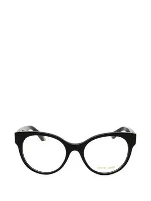 Roberto Cavalli Round-frame Glasses - Black