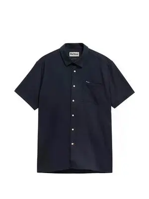 Barbour Kingswood Ripstop Short-sleeved Shirt - Blue