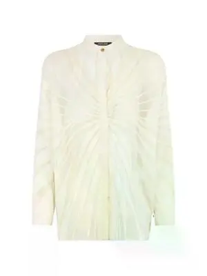 Roberto Cavalli Semi-sheer Shirt - White
