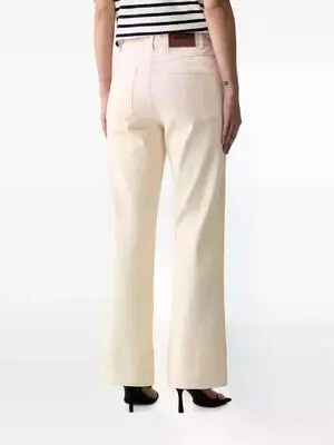 Barbour Hinton Pintuck-detailing Flared Jeans