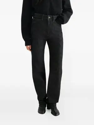 LEMAIRE Five Pockets Twisted Jeans In Slate Denim