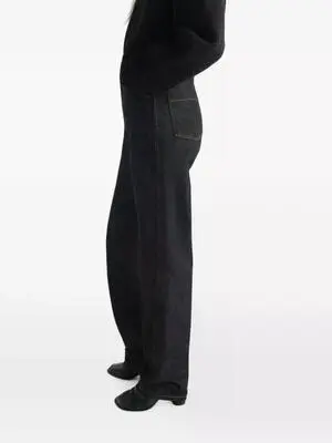 LEMAIRE Five Pockets Twisted Jeans In Slate Denim