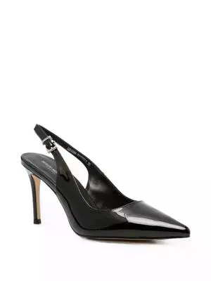 SERGIO MORETTI FIRENZE Patent-finish Slingback Pumps