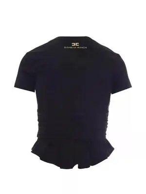 Elisabetta Franchi Logo-plaque T-shirt