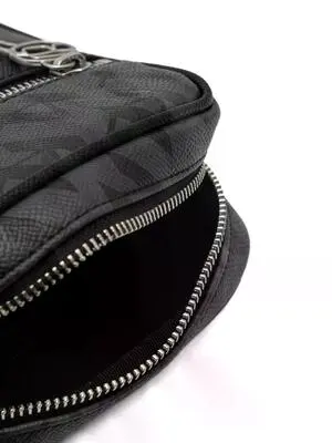 Karl Lagerfeld Monogram-print Messenger Bag