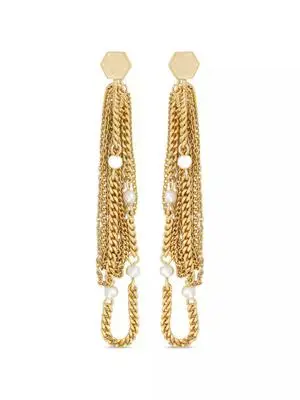 ALLSAINTS Chain-link Drop Earrings - Gold
